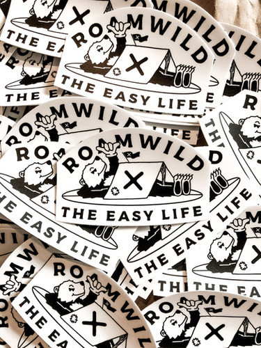 The easy life sticker | OSILLUSTRATION