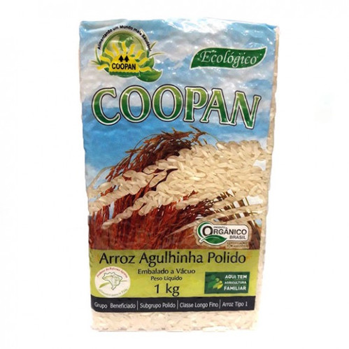 Arroz Agulhinha Parboilizado COOPAN (1kg Vácuo) | Safra Hortifruti