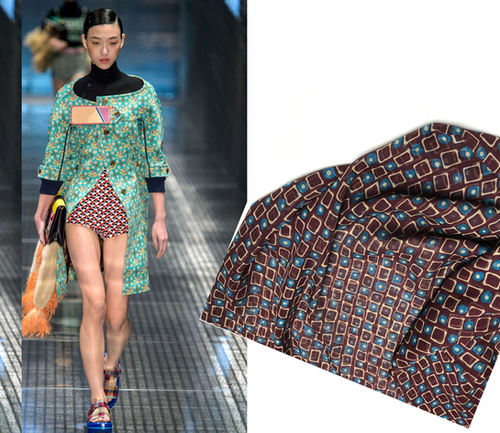 Prada בד משי | Fabrics from Italy