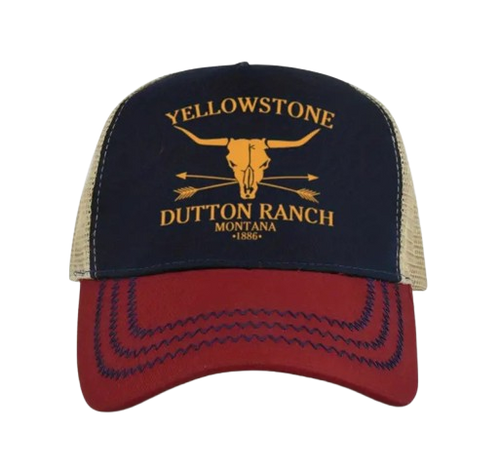 YELLOWSTONE DUTTON RANCH CAP BASEBALL CAP | Birch & Burrow