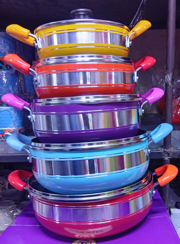 JP colourful nonstick cookware set | Leks Kitchenware