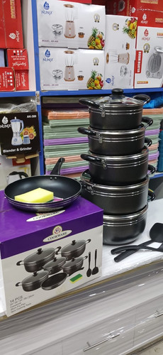 TC 14pcs nonstick Cookware | Leks Kitchenware