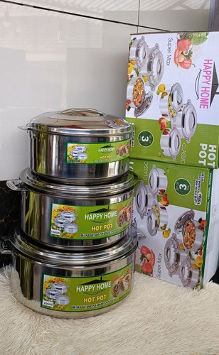 Happy Home Hot Pot set (10l, 15l, 20l) | Leks Kitchenware