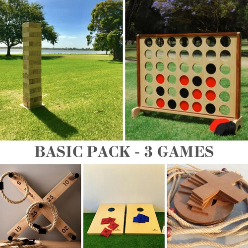 Basic Party Pack (3 Games) | SC Game Hire