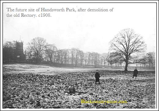 Founding of the Park | Birmingham | Friends of Handsworth Park