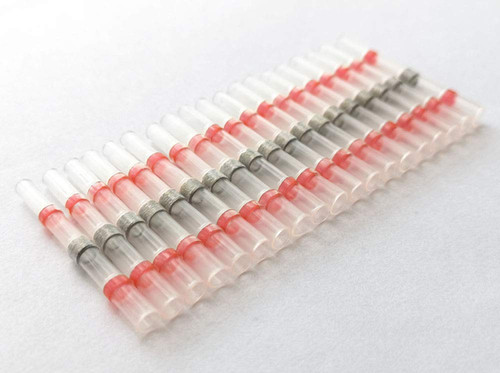 Red Solder Seal Wire Connectors (100 ct) | Holiday Lighting