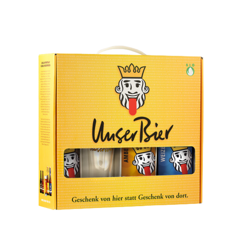 GESCHENKKARTON Unser Bier | Unser Bier