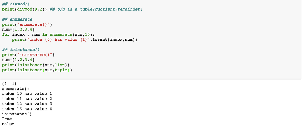 Python Functions