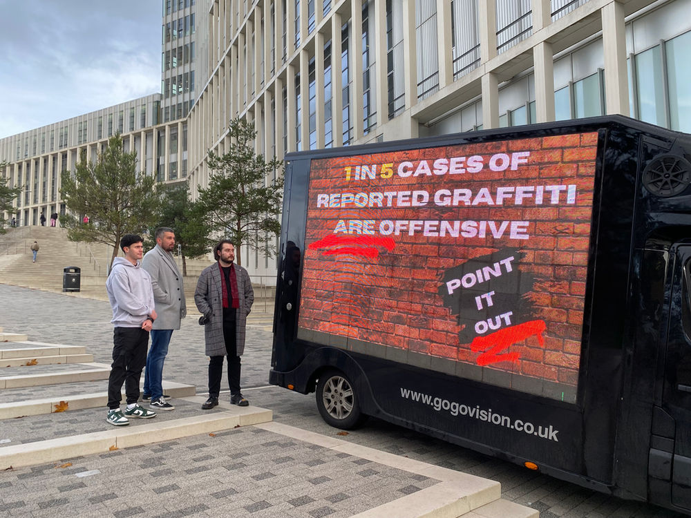 Writing's on the Wall for Graffiti Hate Crime