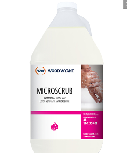 MICROSCRUB ANTIMICROBIAL LOTION SOAP 4L/Jar | rododonto.ca