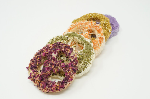 Flavoured Loofah Variety Pack - 5pcs | No Furries Delights