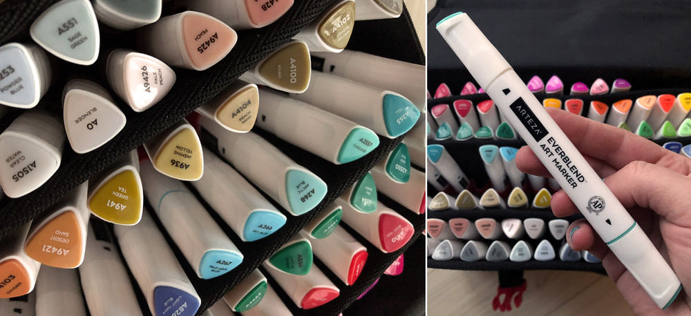 Arteza EverBlend Art Markers review