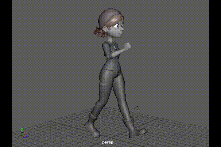 ~Animation Skills (Walk Cycle Project)~