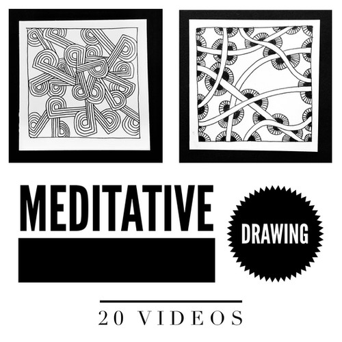 Meditative Drawing (online class) | livingmynow