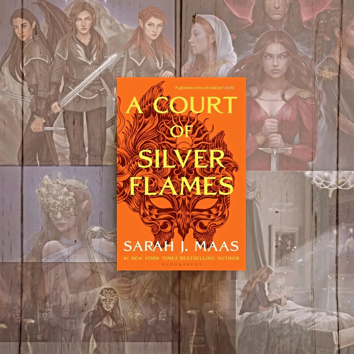 📚A Court of Silver Flames ( A Court of Thorns and Roses #4) By: Sarah J ...