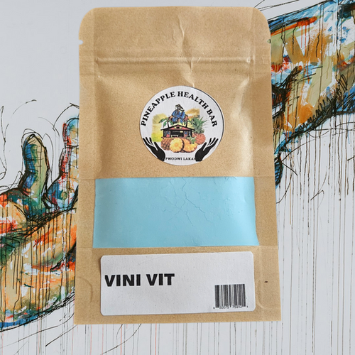 POUD VINI VIT/COME FAST | Pineapple Health Bar