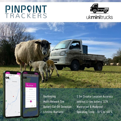 UK Mini Trucks Tracker | PinPoint Trackers