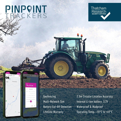 Insurer Approved S7 Tractor Tracker | PinPoint Trackers
