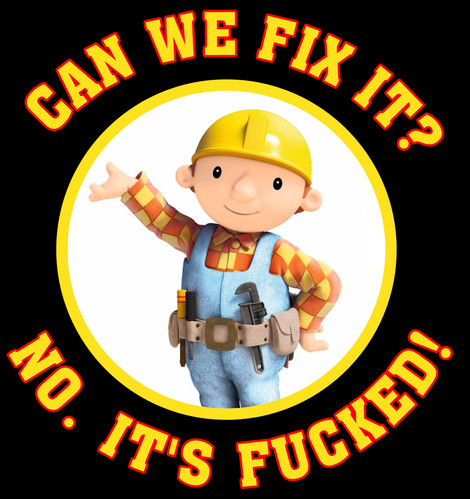 T-shirt - B*B the Builder - Can we fix it? | MemoriesandMischief