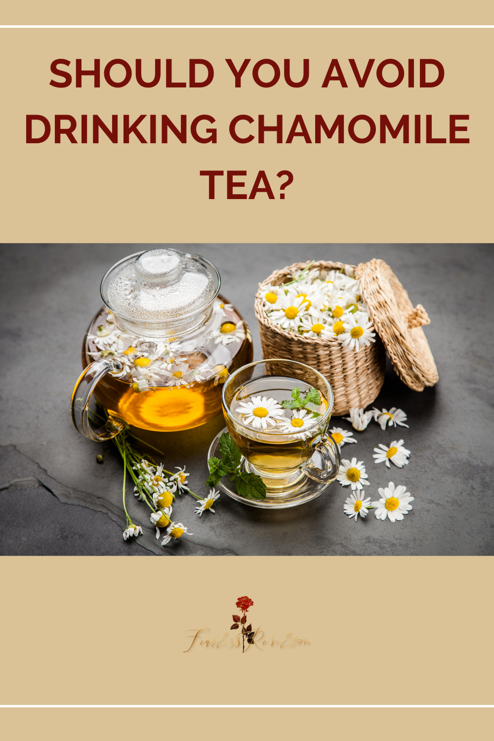 Chamomile Tea for Fitness, Mind, and Body Relaxation