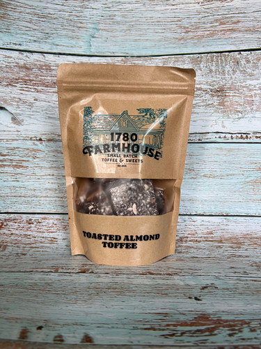 Toasted Almond Toffee | 1780FarmhouseToffee