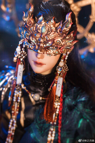 Kirin Mask by Moonlit Wonder | Moonlight BJD House