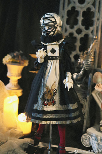 Spades Rabbit (Female) by DN·ENTER | Moonlight BJD House