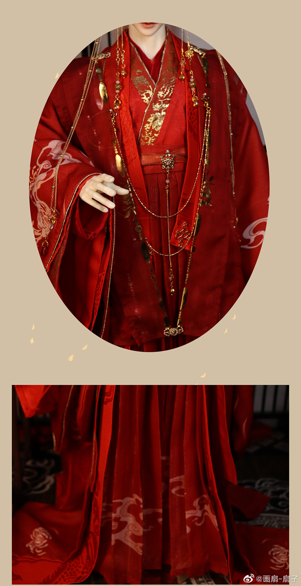 Limited Items - Chinese traditional wedding outfit inspired “Lu Shu ...