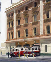 Commemorative Print No 1 City of Sydney Fire Station | Museum of Fire