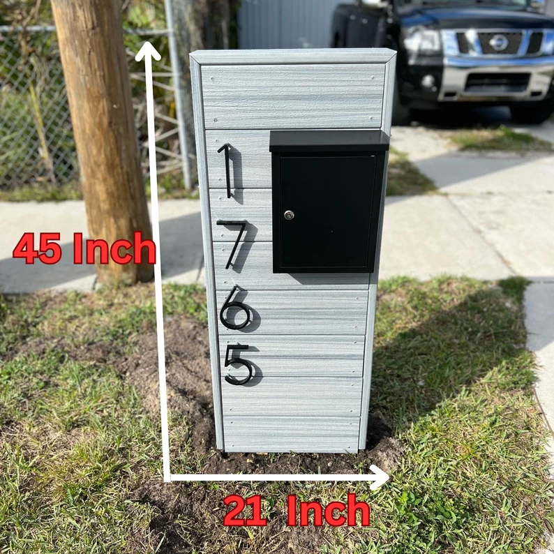 Composite Side-Mount Mailbox | Bellamastermailbox B