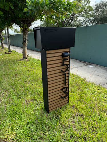 Baby Norx Composite with Frame Top-Mount Mailbox | Bellamastermailbox B