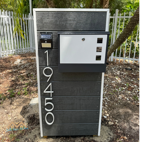 Composite Side-Mount Mailbox | Bellamastermailbox B