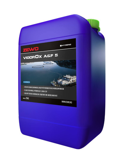 VigorOx A&F 5 Hydrogenperoksidbasert desinfeksjonsmiddel | Zewo