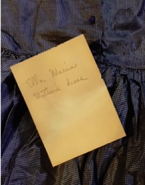 She wore blue… A remembrance of Ella Maria Mather