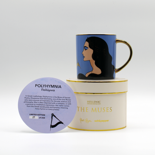 Polyhymnia Muse Mug | Hellenic Museum