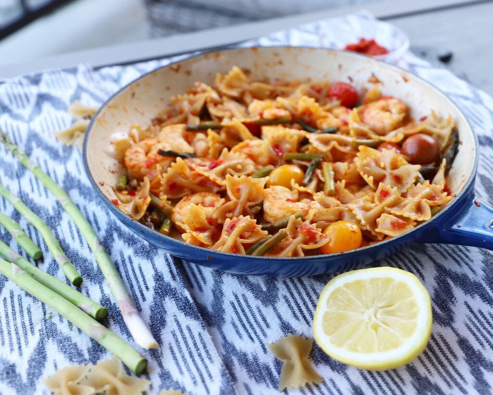 Calabrian Chile Shrimp Scampi
