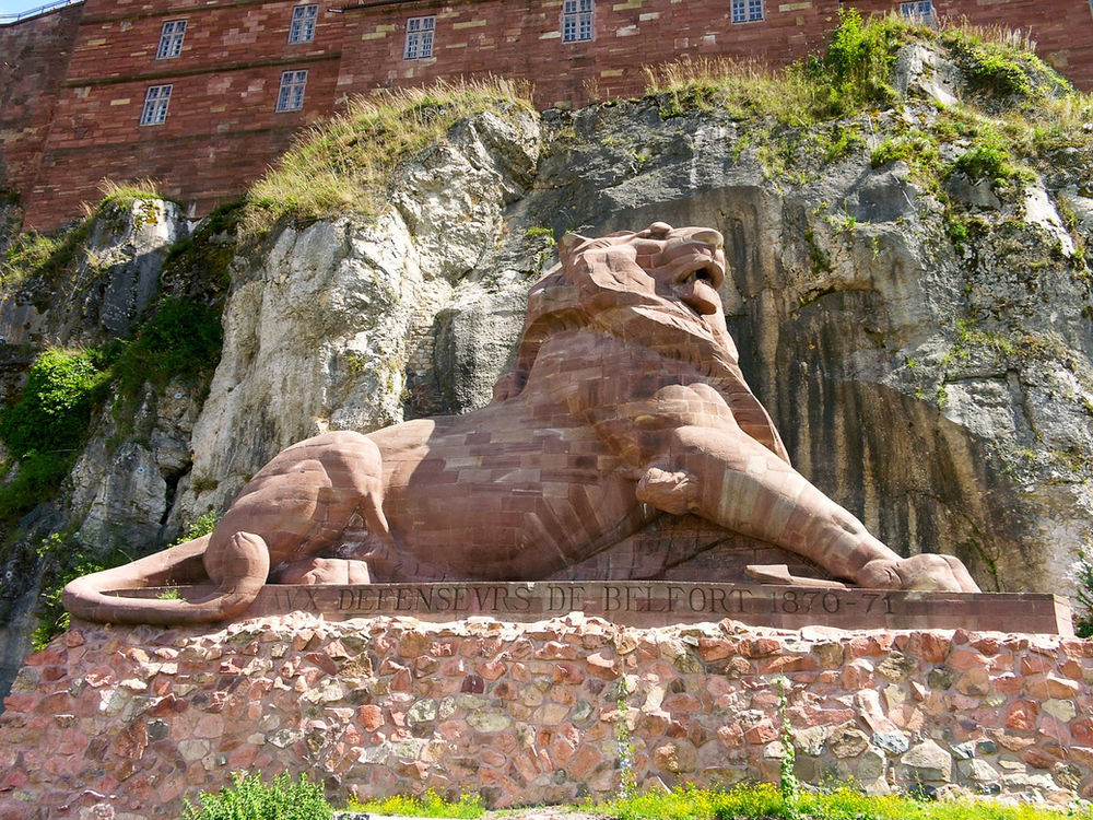 Le Lion de Belfort, un monument à la Défense nationale