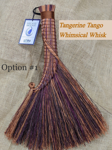 Tangerine Tango Whimsical Whisk Varieties | Meckley Brooms