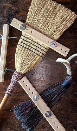 Stitching Clamp - Broom Hand Press | Meckley Brooms