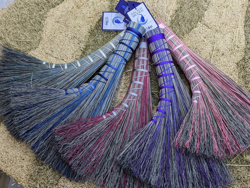 Gray Whisk Brooms, Cottagecore, Turkey Wing style Soft Neutral colors ...
