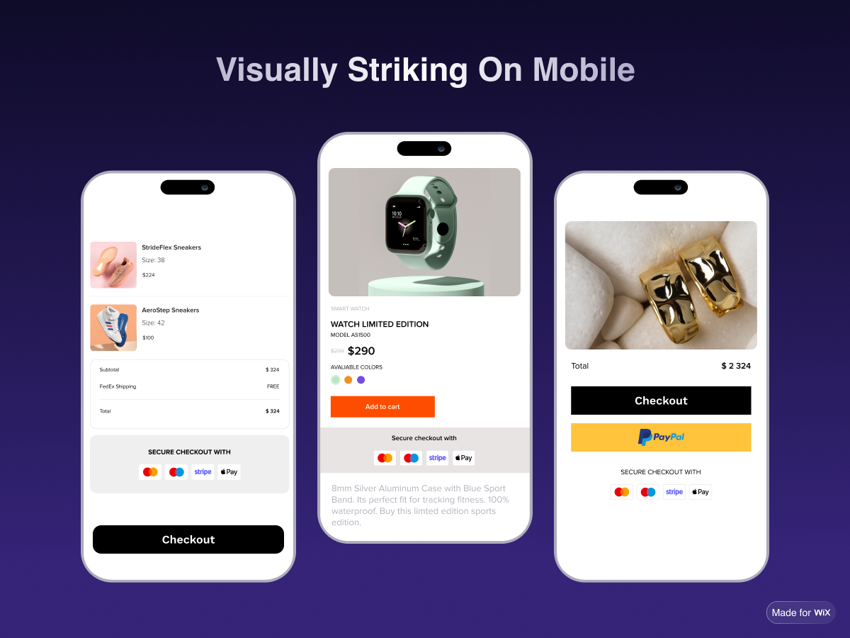 Payment Icons Checkout Badges | Wix App Market | Wix.com