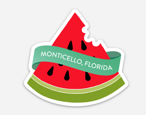 Watermelon Festival Sticker | Monticello Chamber