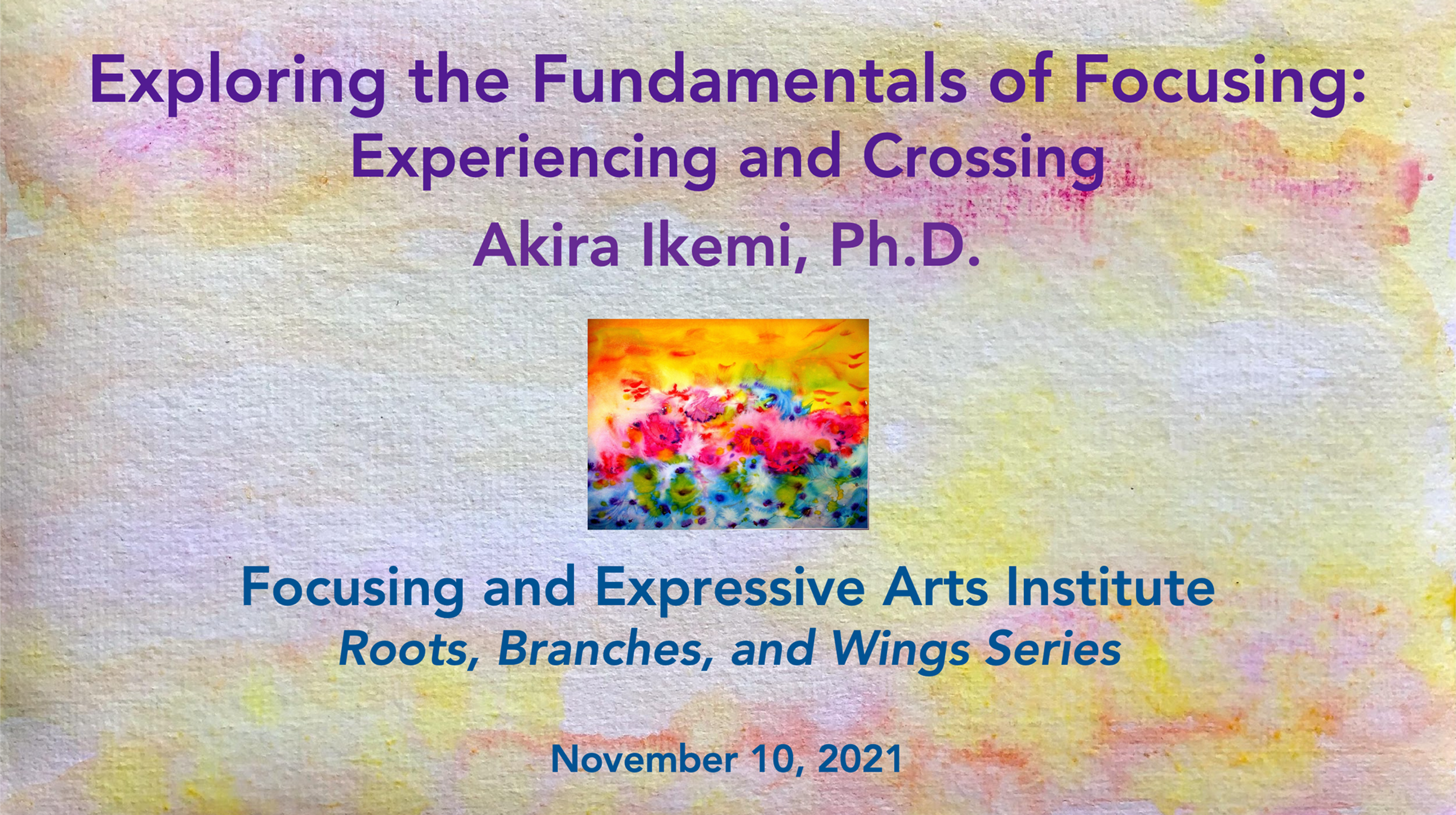 Akira Ikemi Presentation