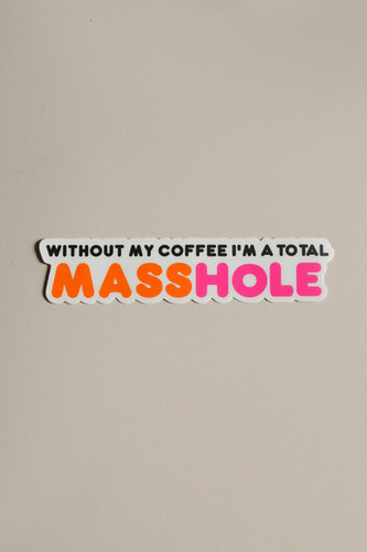 MASSHOLE STICKER | Sweetest Thing Shop