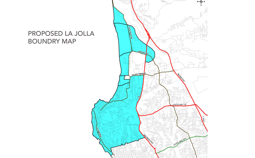THE CITY OF LA JOLLA | Materia