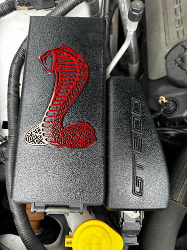 2005-2014 Mustang fuse box cover | Custom Pony