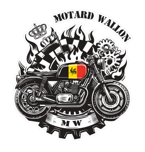 Pack stickers 2024 | Motard Wallon