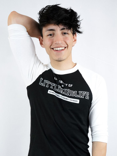 LKL Pledge White Raglan 3/4 Sleeve | Little King Life