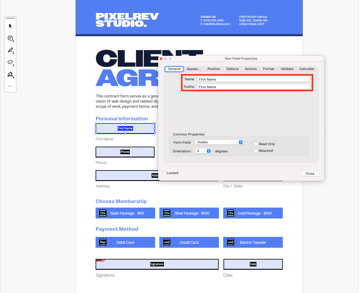 How to Create a Digital Form from a PDF with Adobe Acrobat