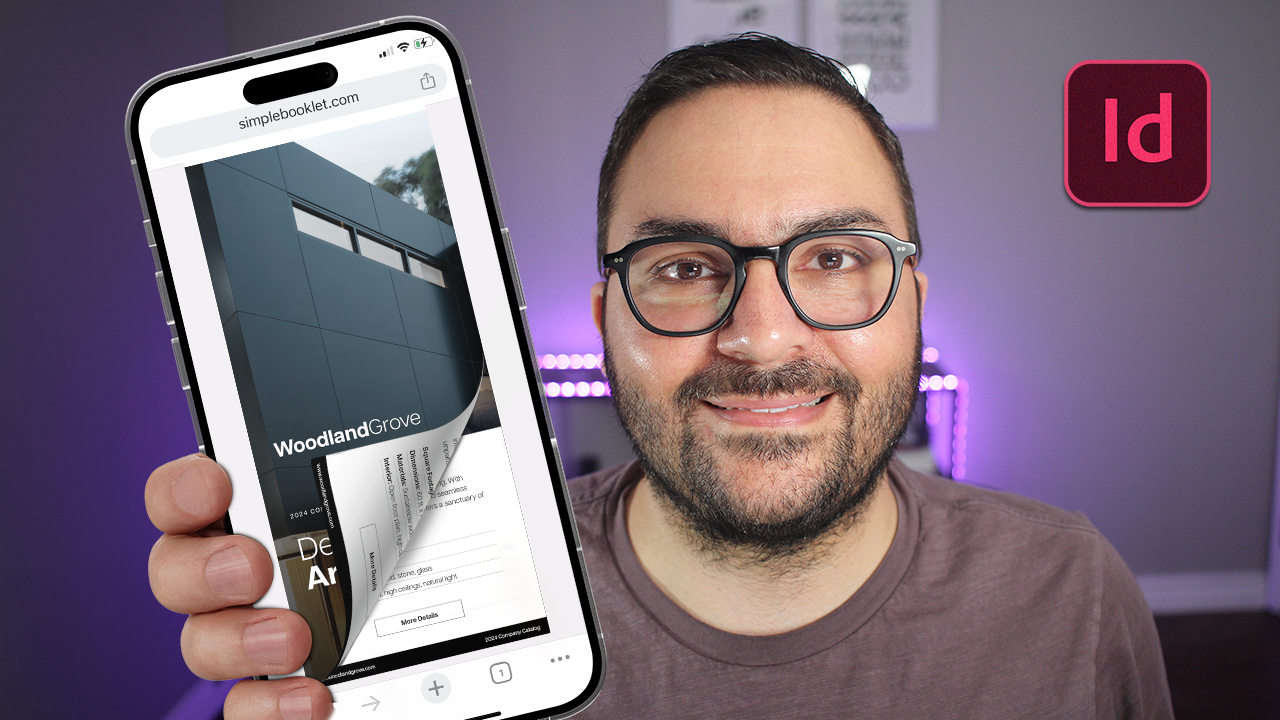 Convert Adobe InDesign layouts into stunning mobile flipbooks